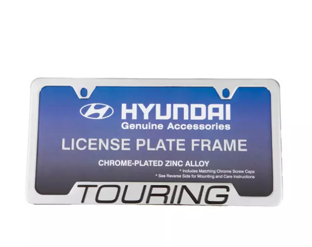 OEM Hyundai® License Plate Frames | Shop Now | Ships Fast | World OEM ...