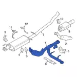 2015-2017 Ford Catalytic Converter FL1Z-5E212-C | OEM Parts Online