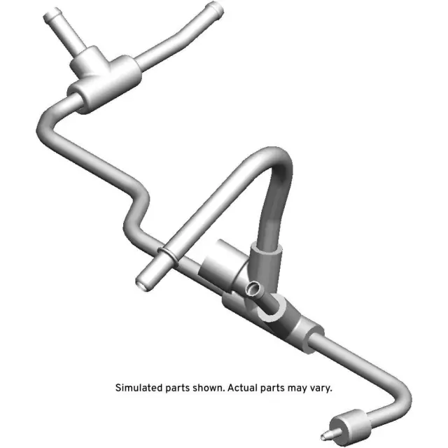 Fuel Injection Rear Fuel Return Pipe 97320418 GM | GMPartsDirect.com