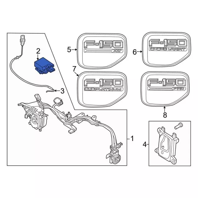 NL3Z-10E994-A - Module Big 3 Auto Parts