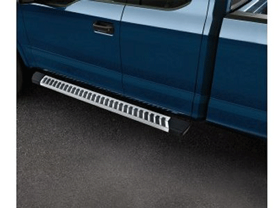 FL3Z-16450-PB - Step Bars, 6 Inch Angular, Painted Magnetic 2015-2020 ...