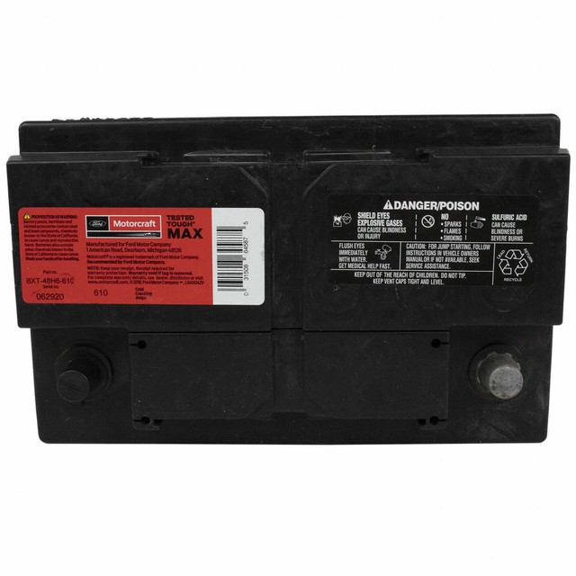 BXT-48H6-610 - Vehicle Battery - 2015-2023 Ford | OEM Ford Parts Outlet