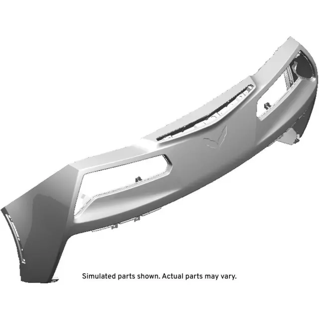 2015-2019 Chevrolet Corvette Rear Upper Bumper Cover 84411650 GM ...