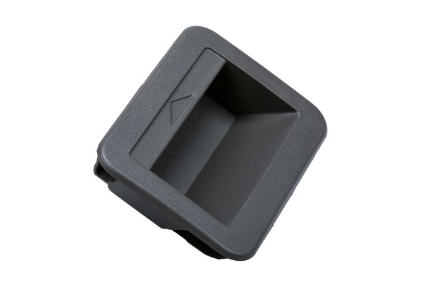 2009-2017 GM Dark Titanium Rear Compartment Stowage Tray Door Latch ...