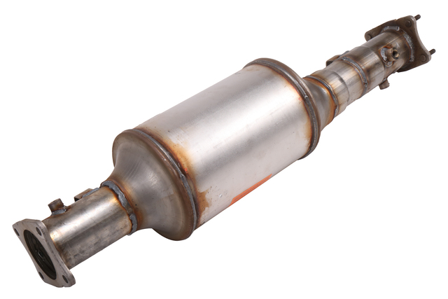 25784982 GM Particulate Filter with Pipes, Flanges, Bushings, Bracket ...