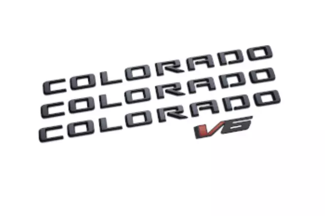 2021-2022 Chevrolet Colorado Exterior Emblem Kit, Colorado (Replaces ...
