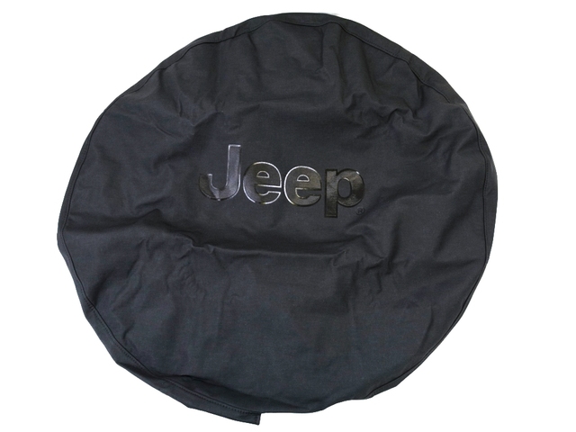 2007-2018 Jeep 2013-2015 Jeep Wrangler Tire Cover Black Jeep Logo MOPAR ...