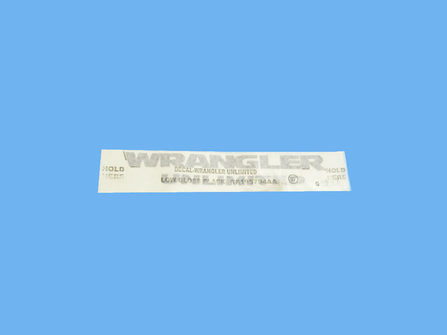 2013-2018 Jeep Decal 68195794AA | My Mopar Parts