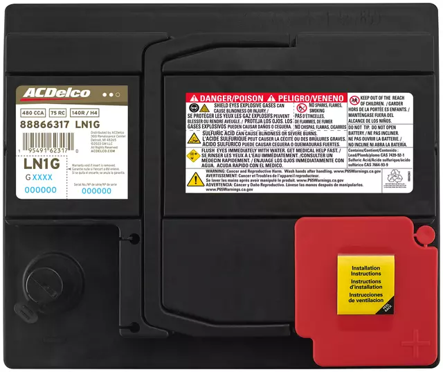 1998-2024 ACDelco Battery LN1G | TascaParts.com