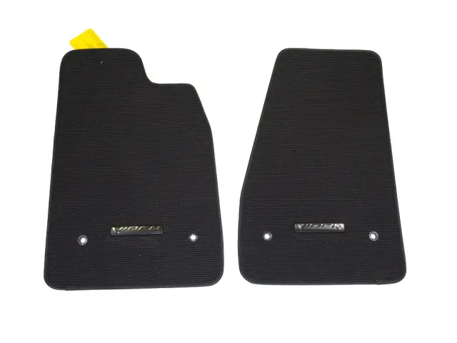 2013-2017 Mopar Black With Black Inner, Gray Stitching, Viper Logo ...
