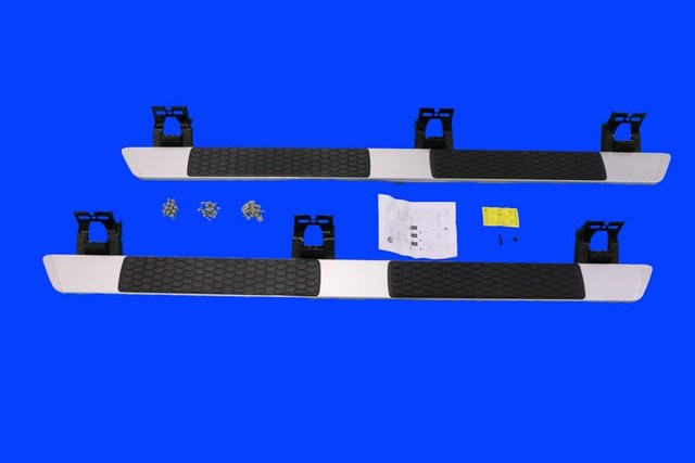 2009-2021 MOPAR Aluminum Running Boards In Silver For Quad 82211699AE ...