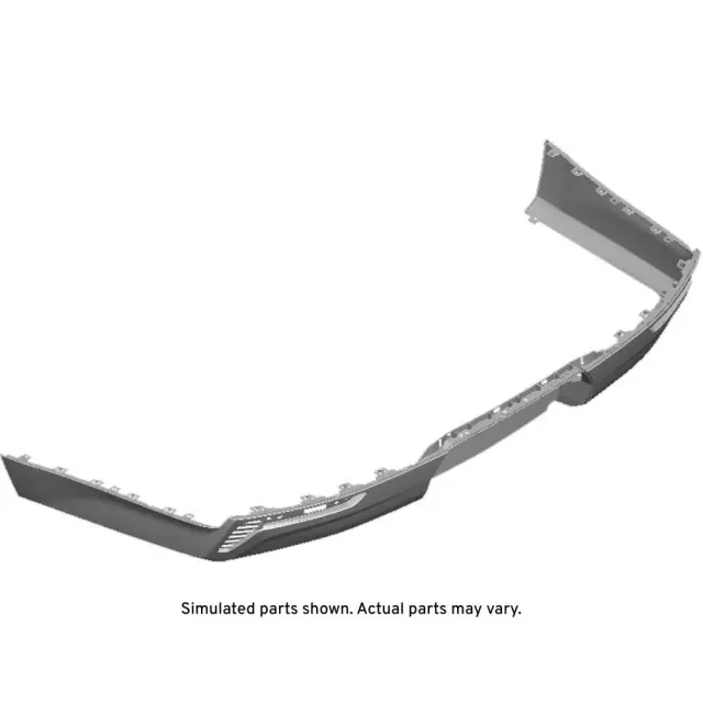 2021-2024 GM Black Rear Bumper Lower Fascia 84751056 GM | GMPartsDirect.com