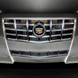 2012-2014 Cadillac CTS Front Upper and Lower Grille with Crest and ...