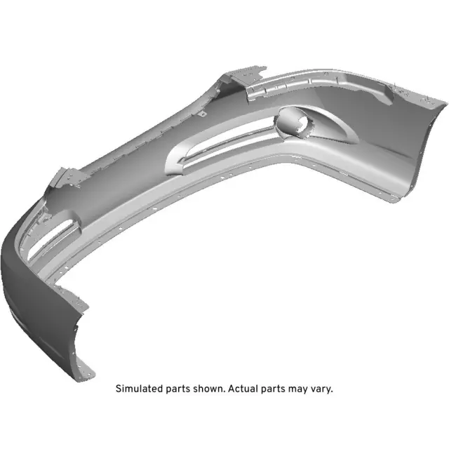 15928221 Front Upper Bumper Cover 2006 2008 Buick Lucerne GM Wholesale Direct