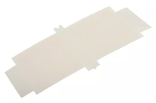 Silver Rear Bumper Fascia Upper Decal 84370576 GM | GMPartsDirect.com