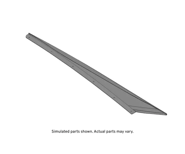 Black Passenger Side Rocker Panel Molding 84254465 GM | GMPartsDirect.com