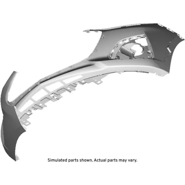 2019 Chevrolet Cruze Primed Front Bumper Fascia 42679642 GM ...