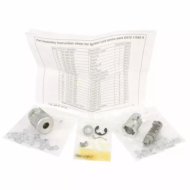 Cylinder Assembly Ignition Switch SW-7538 | Blue Springs Ford Parts