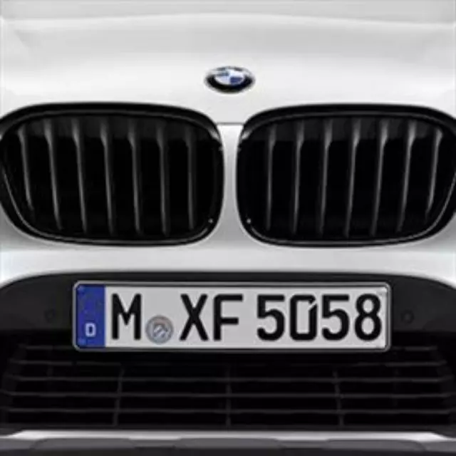Genuine BMW 51-71-2-407-732 | F48 X1 M Performance Black Kidney Grille ...