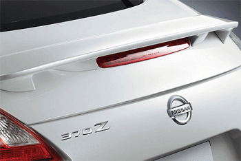 2009-2015 Nissan 370Z Rear Spoiler - Coupe - Platinum Graphite K6030 ...