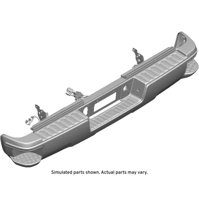 Bumper & Components - Rear for 2017 Chevrolet Silverado 2500 HD ...