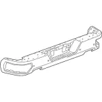 2019-2024 GM Primed Rear Bumper Impact Bar 84574366 GM | GMPartsDirect.com