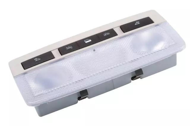 Jet Black Center Reading and Courtesy Lamp 84141734 | GMPartsDirect.com