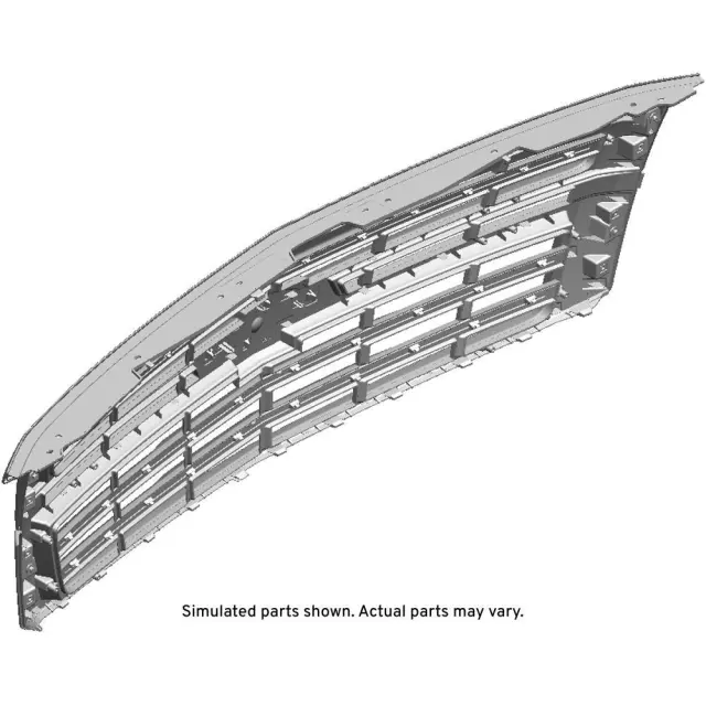 2020 Chevrolet Tahoe Dark Shadow Metallic Front Upper Grille 84724081 ...