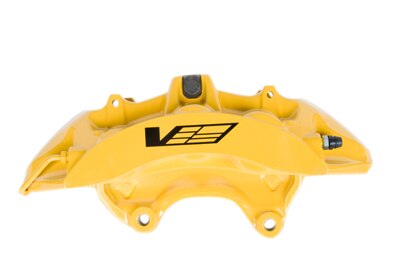 2011-2014 Cadillac CTS Yellow Front Driver Side Disc Brake Caliper ...