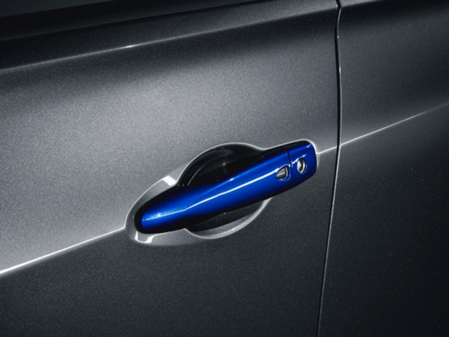 2018-2020 Nissan Kicks Door Handle Covers W/I-Key, Blue T99G8-5RL0C ...