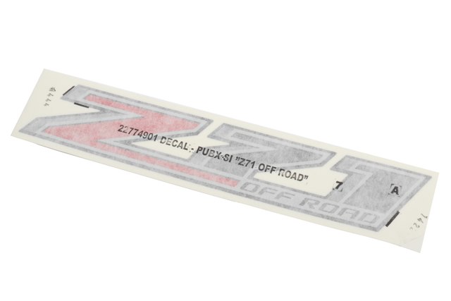 2014-2020 GM Pickup Box Side Z71 Offroad Decal 22774901 | GMPartsDirect.com