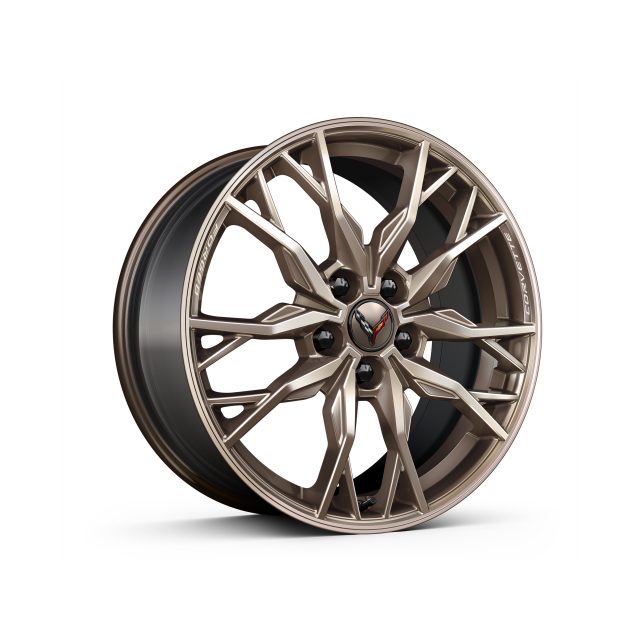 2023 Chevrolet Corvette 19x8.5-Inch Aluminum Multi-Spoke Front Wheel ...