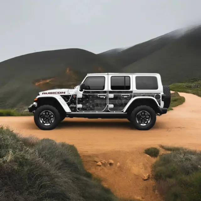 2018-2024 Jeep Wrangler Black Flag, Jeep Wrangler Unlimited (four-door ...