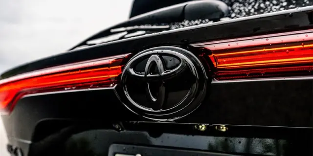 Toyota Logo Svart