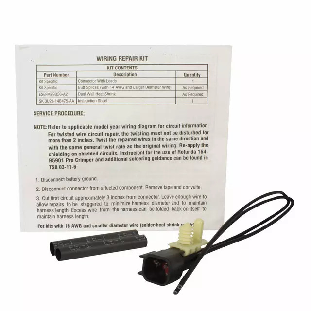 Genuine OEM Ford Part - Wire Assembly WPT-1259 | Genuine OEM Ford Parts ...