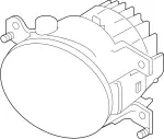 26150-4GA0B (261504ga0b) - 2014-2020 Infiniti Fog Lamp Assembly ...