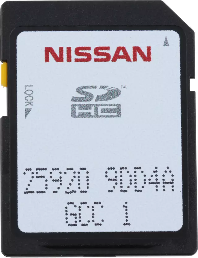 25920-9DD4A - Sd Card: Map | Anicra Nissan Parts