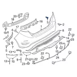 W716338-S300 - End Cover Retainer 2014-2024 Ford | Ford Parts Direct