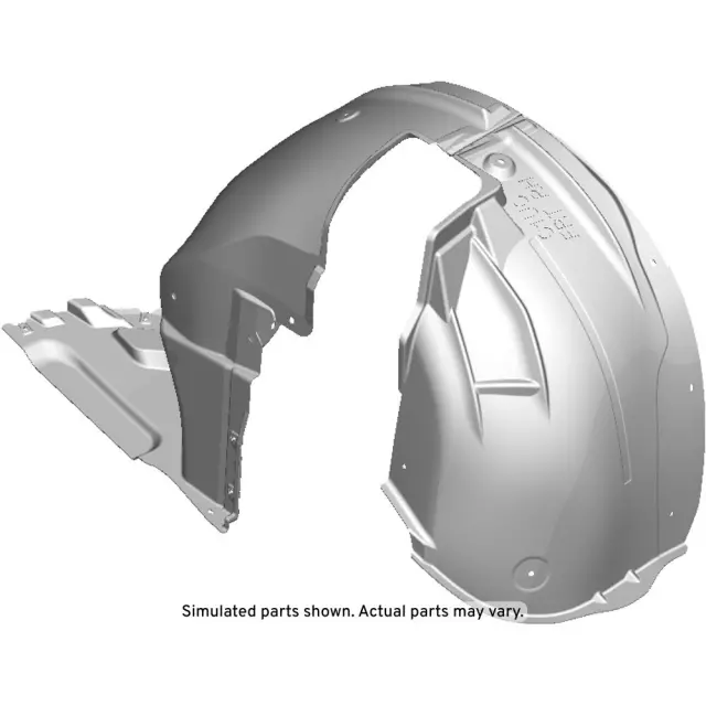 2019-2025 Chevrolet Blazer Front Passenger Side Wheelhouse Liner ...