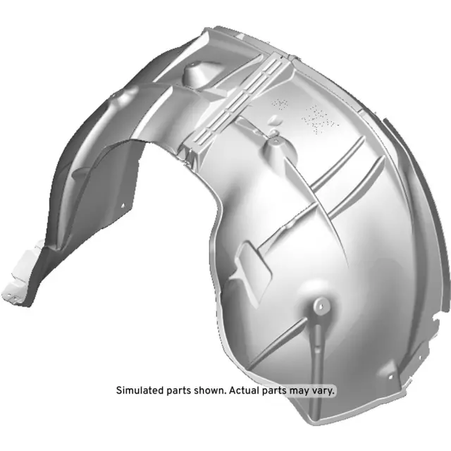 2021-2024 Chevrolet Front Passenger Side Wheelhouse Liner 84856824 GM ...