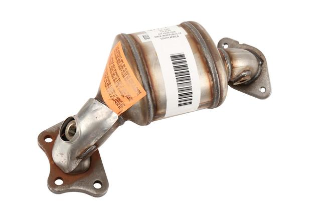 3-Way Catalytic Converter with Shield and Flange 19419593 | QuirkParts