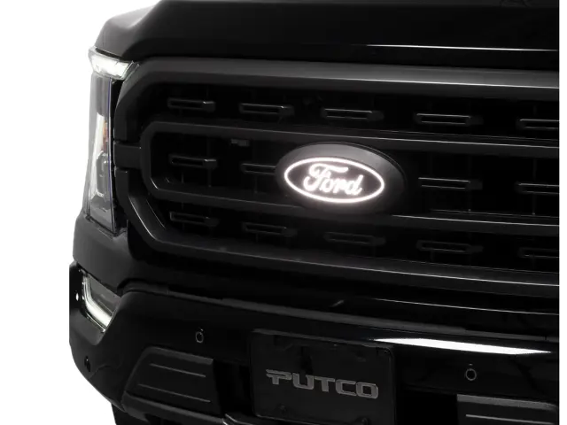 VML3Z-8A224-J - Lighted Ford Oval Front Led Projector For 2025 Ford F ...