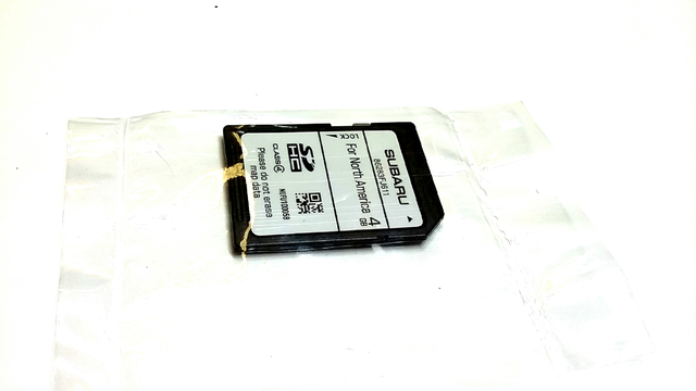 Genuine OEM Memory Card Part# 86283FJ611 Fits 2013 Subaru: Up To 35% ...