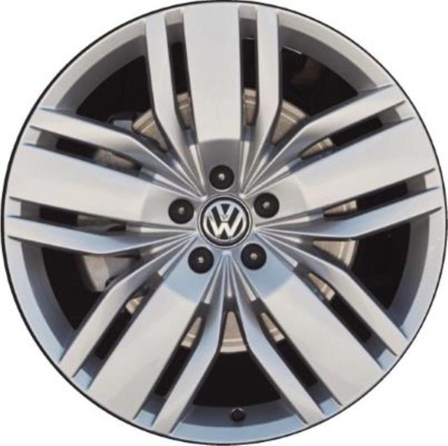 2018-2022 Volkswagen Atlas Wheel, Alloy 3QF-601-025-J-8Z8 | OEM Parts ...