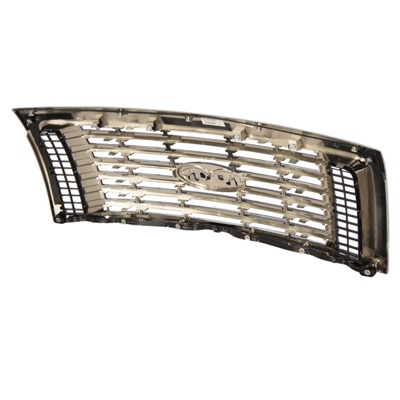 2009-2013 Ford F-150 Grille Insert - Xlt 6-Bar Chrome Billet AL3Z-8200 ...