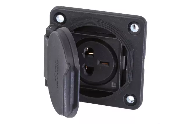 Black Accessory Power Receptacle 84240116 GM | GMPartsDirect.com