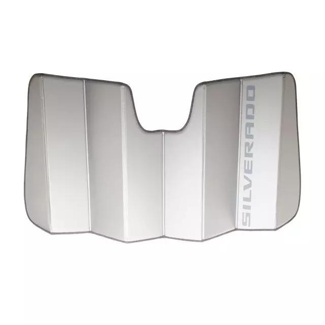 2019-2024 GM Window Sunshade, Rear, Silverado Script (Replaces Part ...