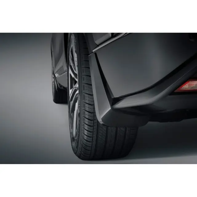 86535417 - Splash Guards Painted - Black - Rear 2024-2025 Cadillac ...