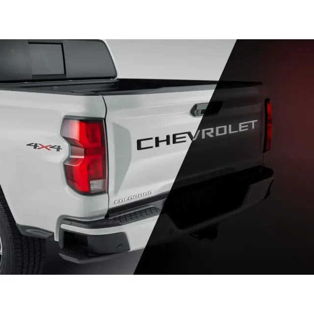 2024 Chevrolet Colorado 3-D Urethane Reflective Chevrolet Tailgate ...