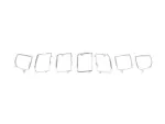 2021-2024 Jeep Radiator Grille Trim Ring Kit 68543894AA | Mopar eStore
